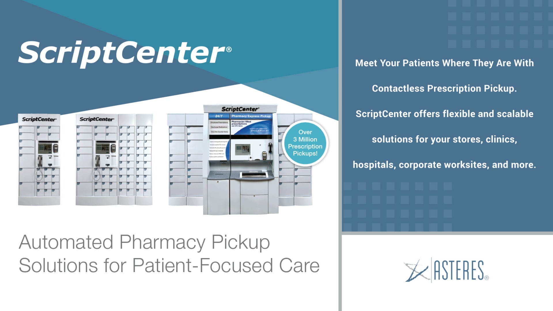 Asteres | Automated Pharmacy Pickup Solutions for Patient-Focused Care ...