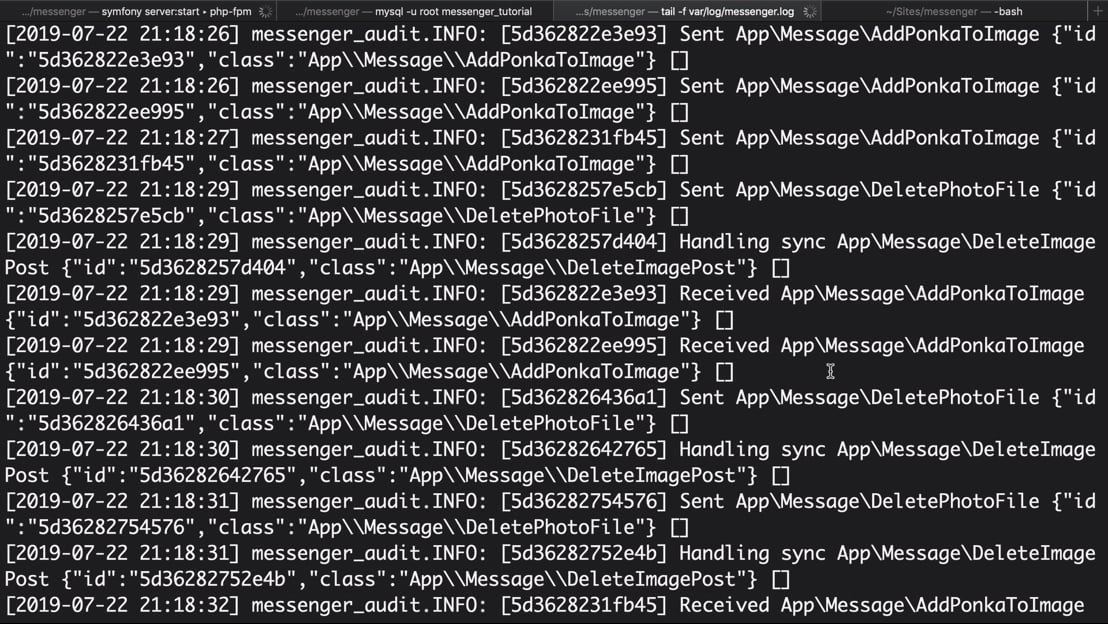 Deployment & Supervisor > Messenger! Queue work for Later | SymfonyCasts