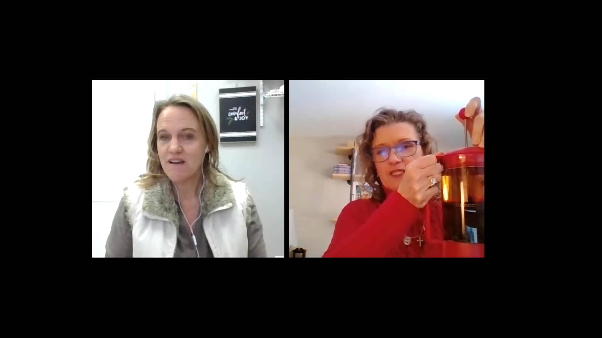 Kerry and Renee TEA TALK on Vimeo