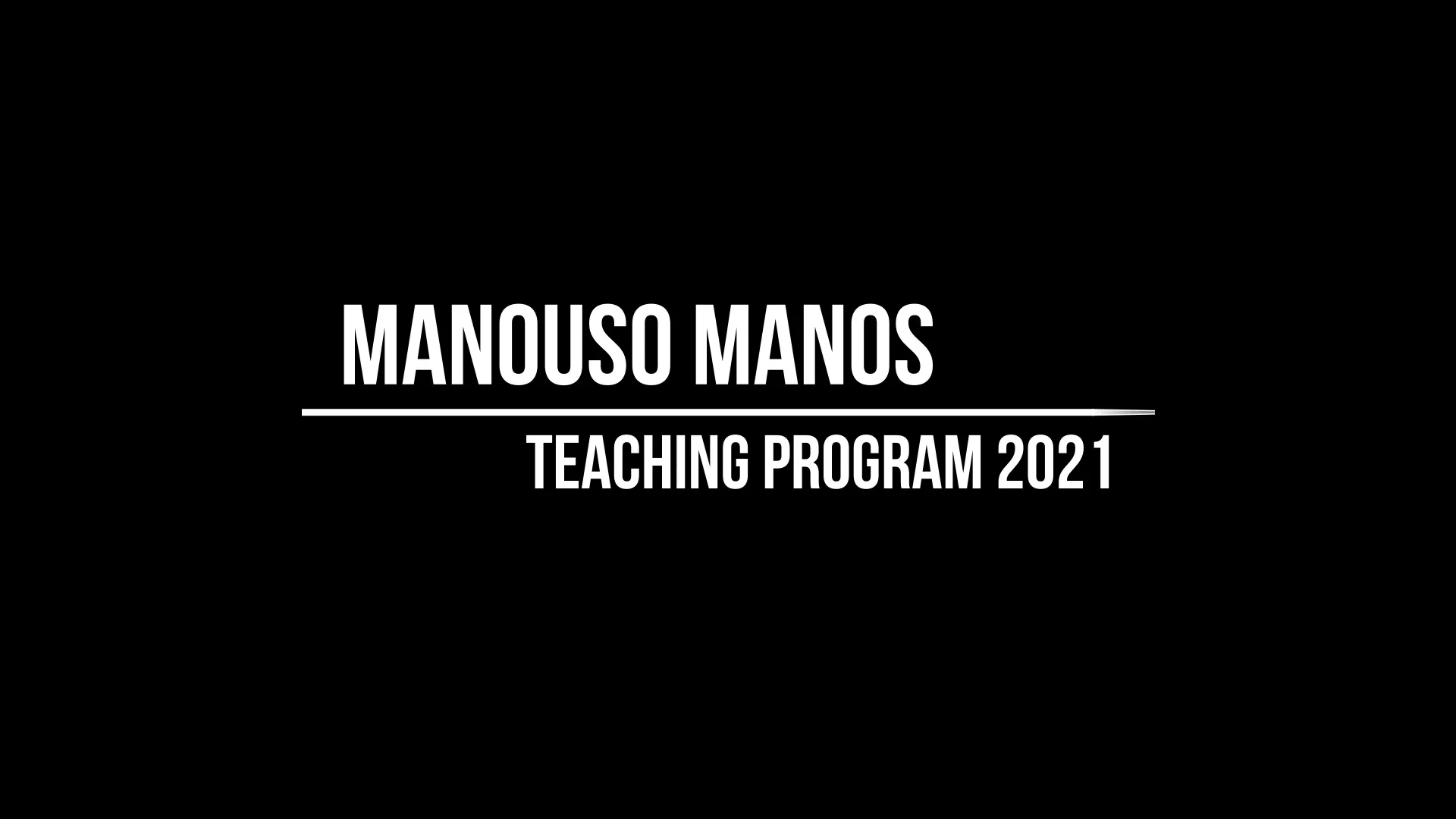 Watch Manouso Manos Yoga Teaching Archive Online | Vimeo On Demand on Vimeo