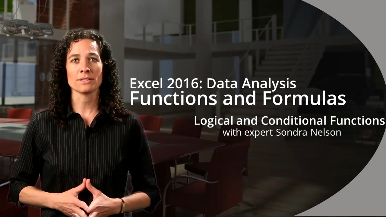 Microsoft Excel 2016 Data Analysis OESCT01F.mp4 on Vimeo