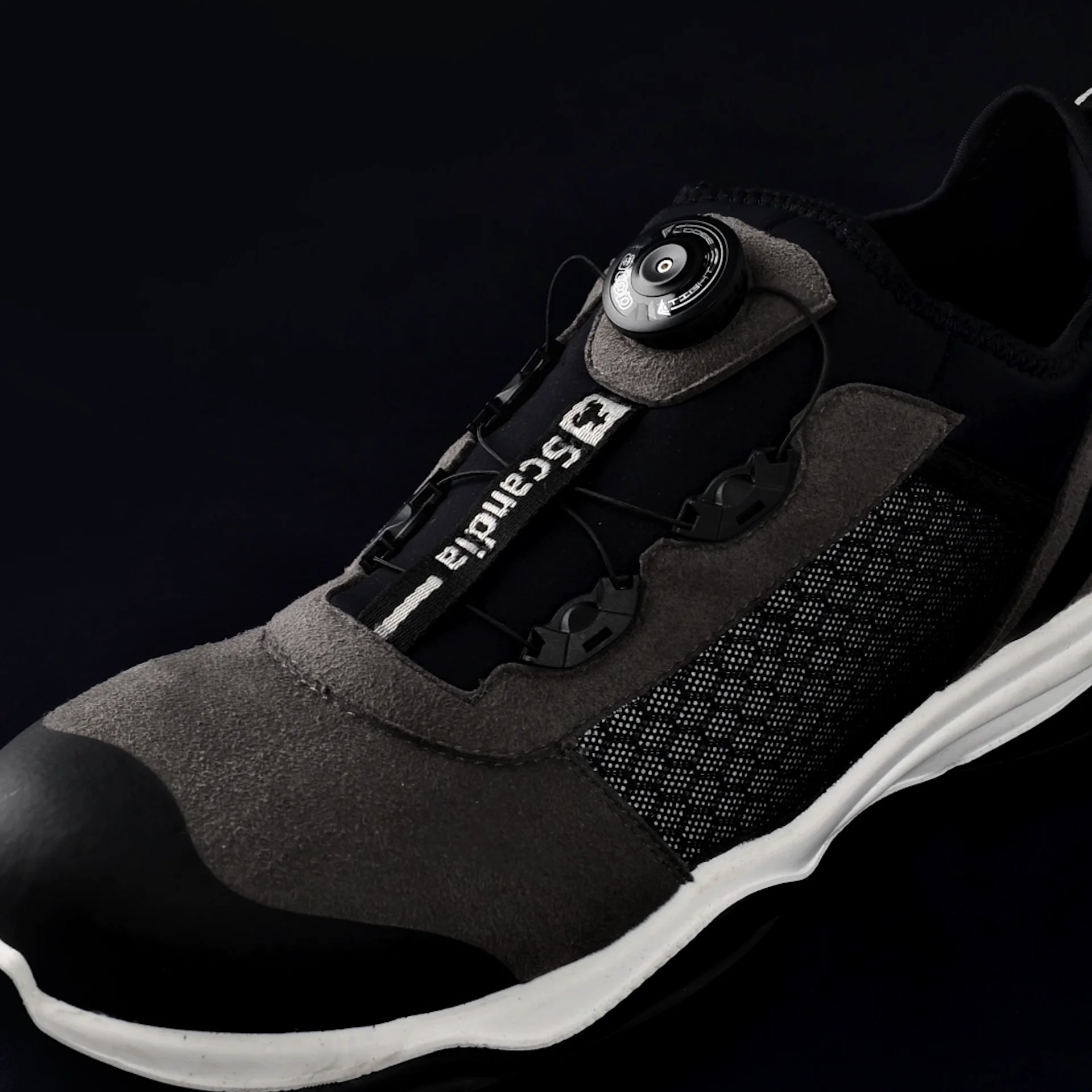 Scandia Gear | ScanFarox - S3 Safety Sneaker with ATOP smart lacing on Vimeo
