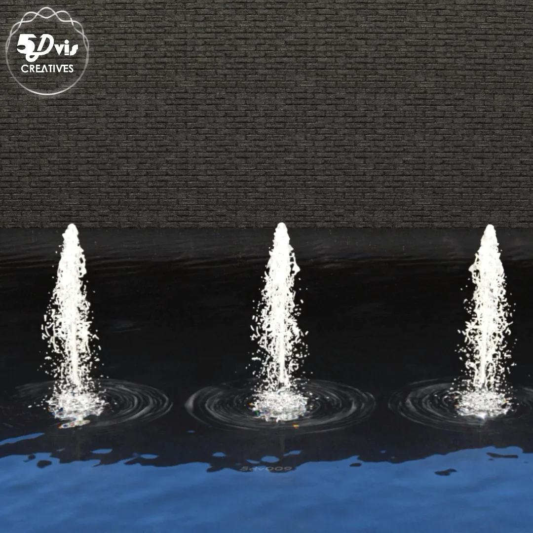 jet cluster fountains (lumion) on Vimeo