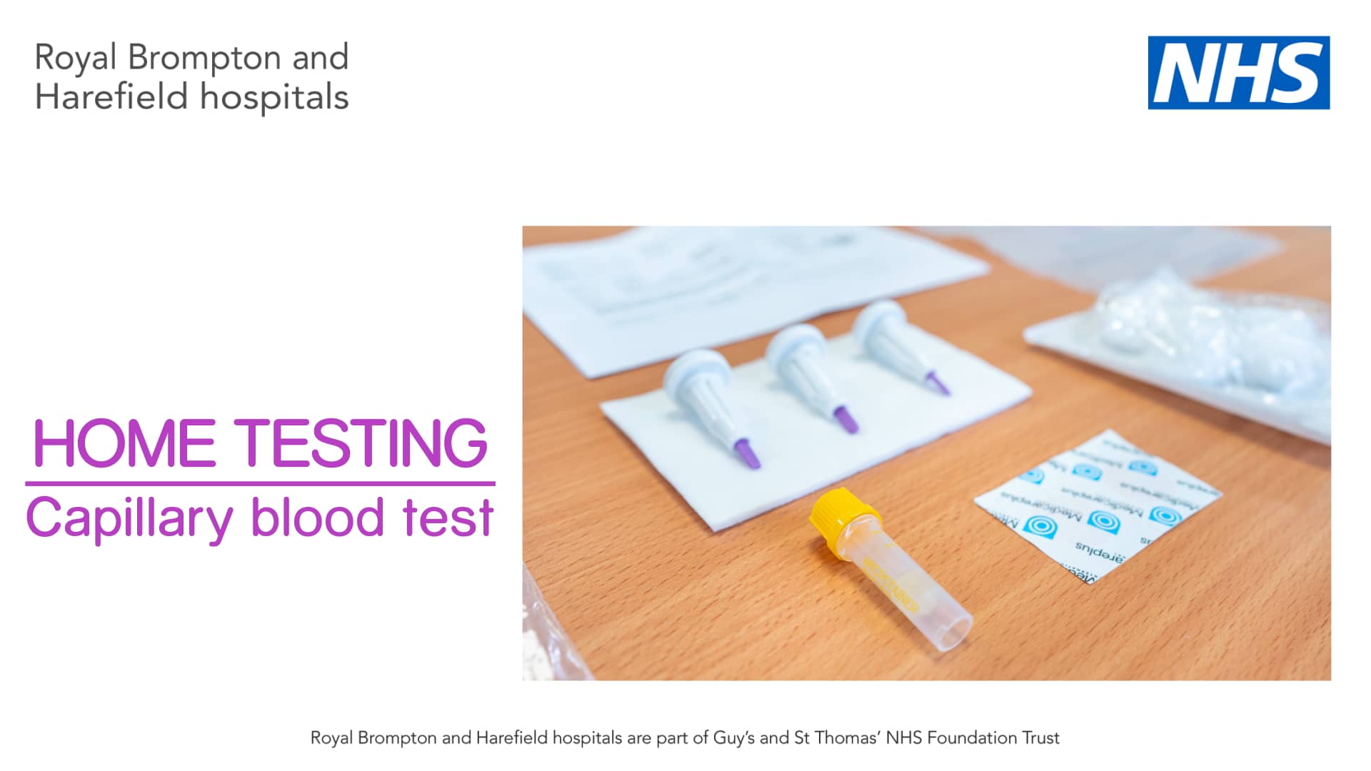 Adult capillary blood test on Vimeo