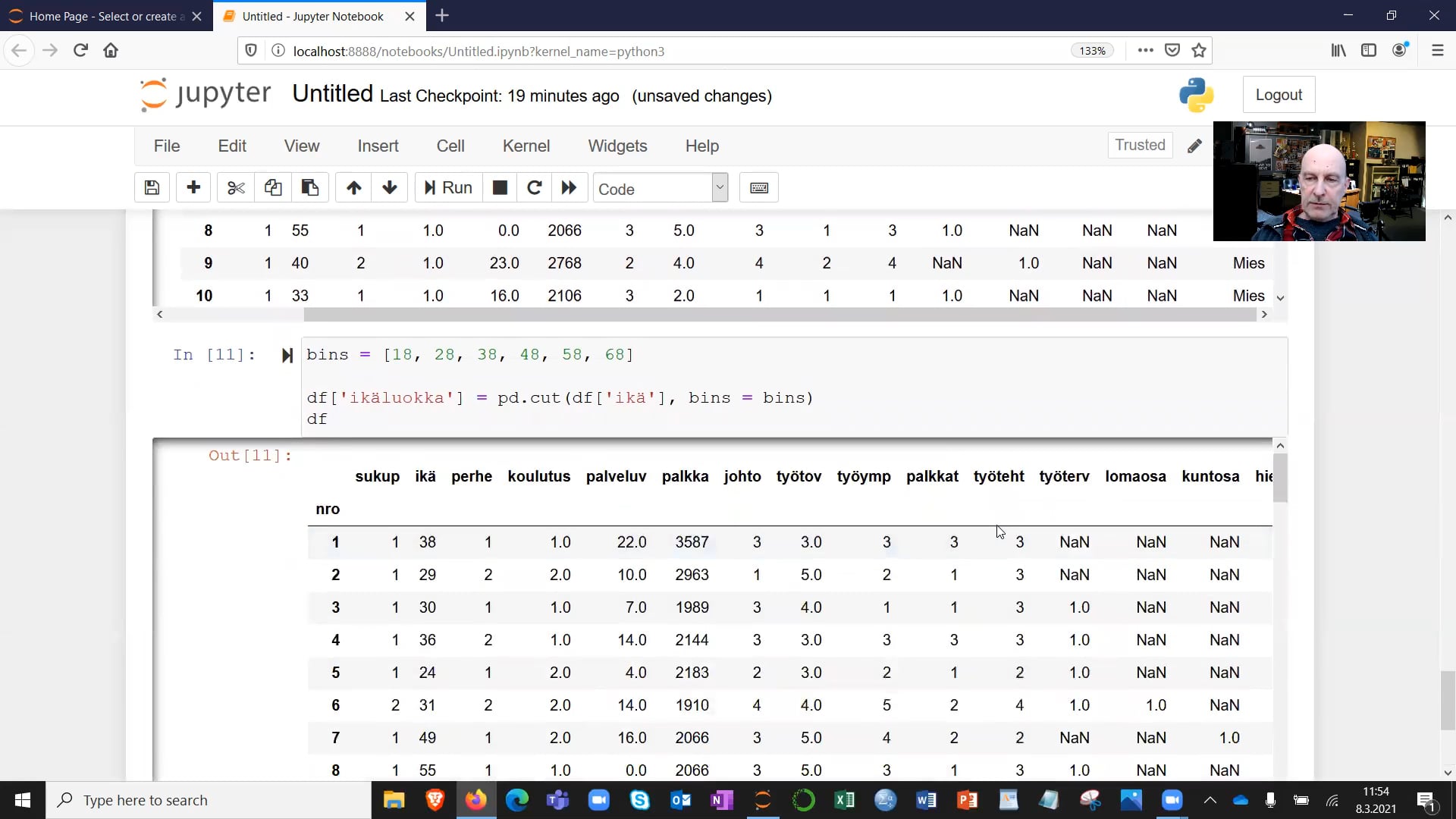 Datan muunnokset on Vimeo
