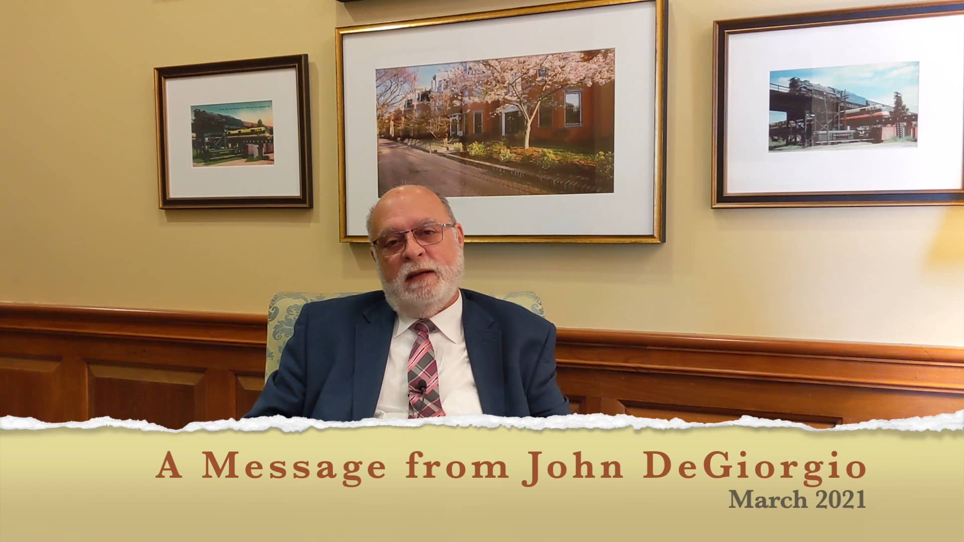 John DeGiorgio Farewell Message on Vimeo
