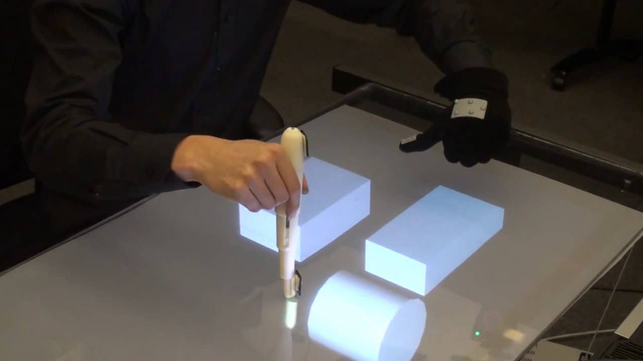 Beyond – Collapsible Input Device for Direct 3D Manipulation beyond the ...