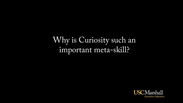 Why is Curiosity such an important meta-skill? on Vimeo