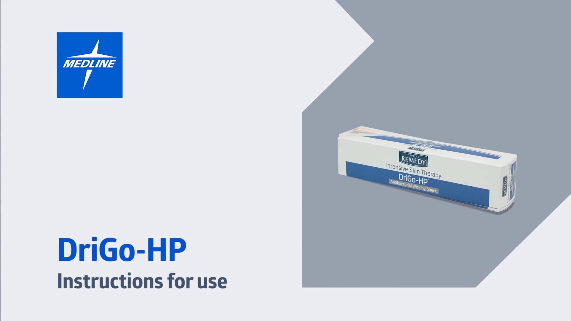 Remedy Specialized DriGo-HP - Instructions for use on Vimeo