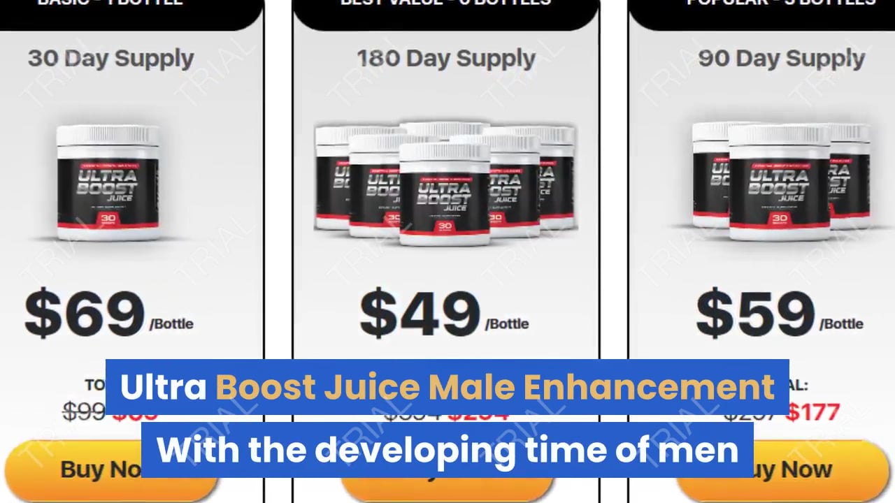 Ultra Boost Juice Male Enhancement Review on Vimeo