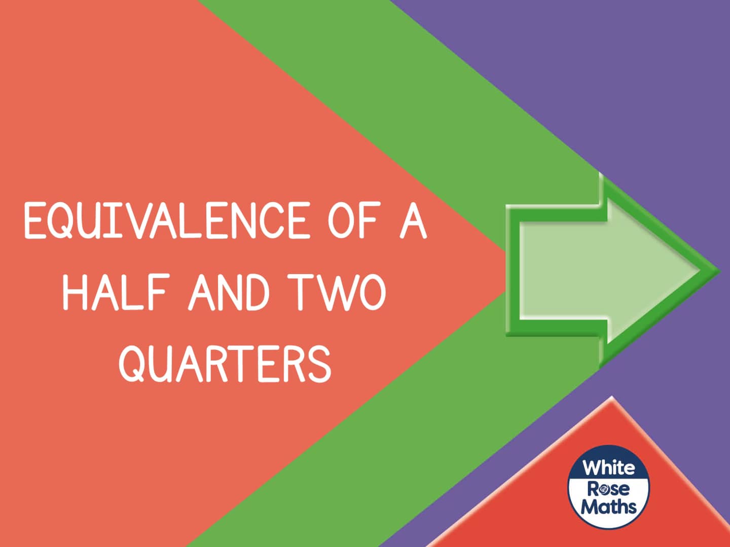 Spr2.12.1 - Equivalence of a half and 2 quarters on Vimeo