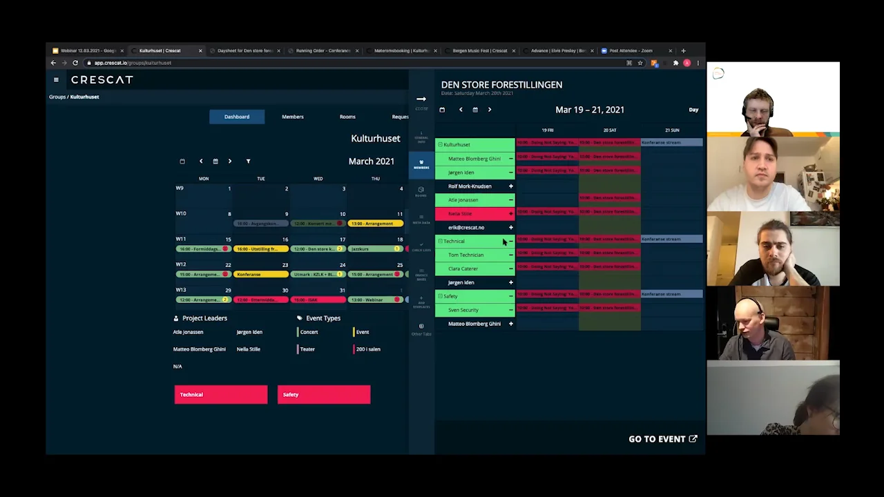 Webinar 12. mars 2021. Crescat og planleggingsverktøy on Vimeo