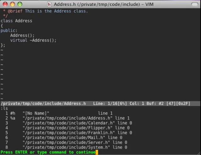 Using a Vim Macro to edit many files