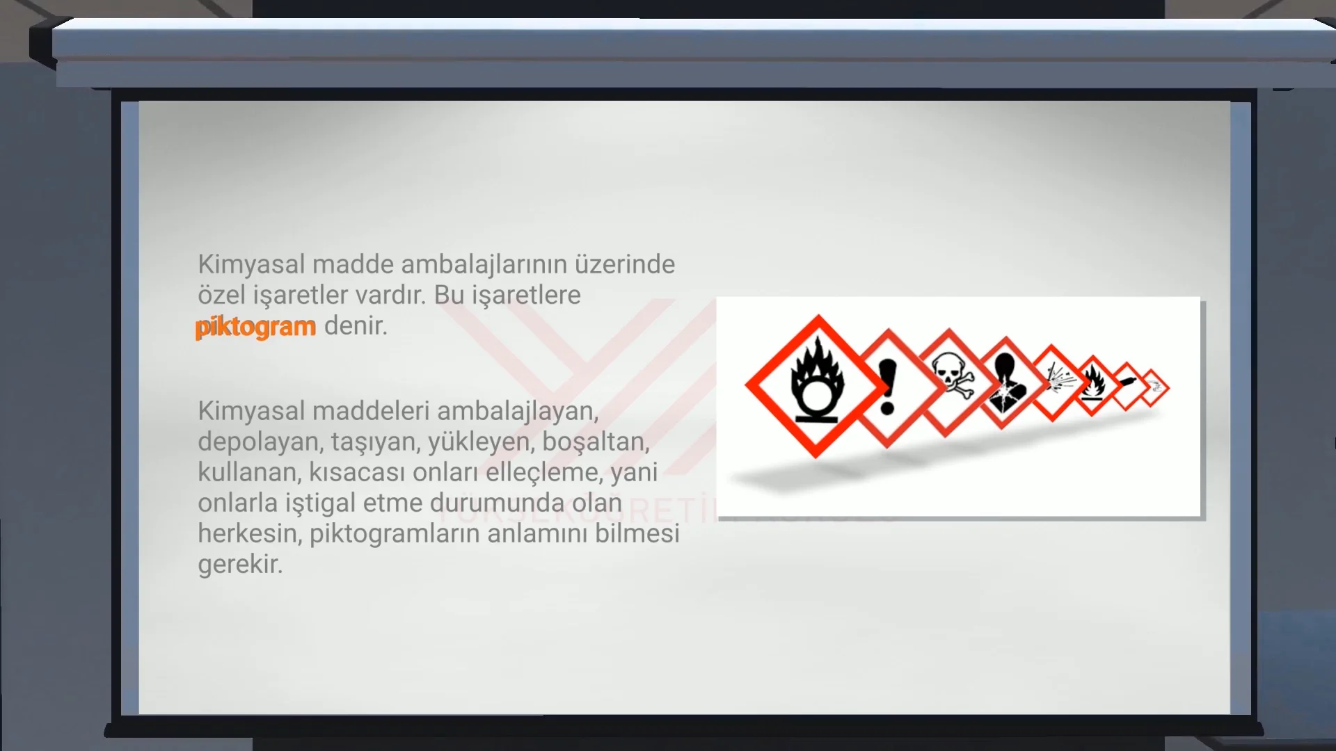 Kimya I - Deney 1: Tehlike Sembolleri ve Anlamları