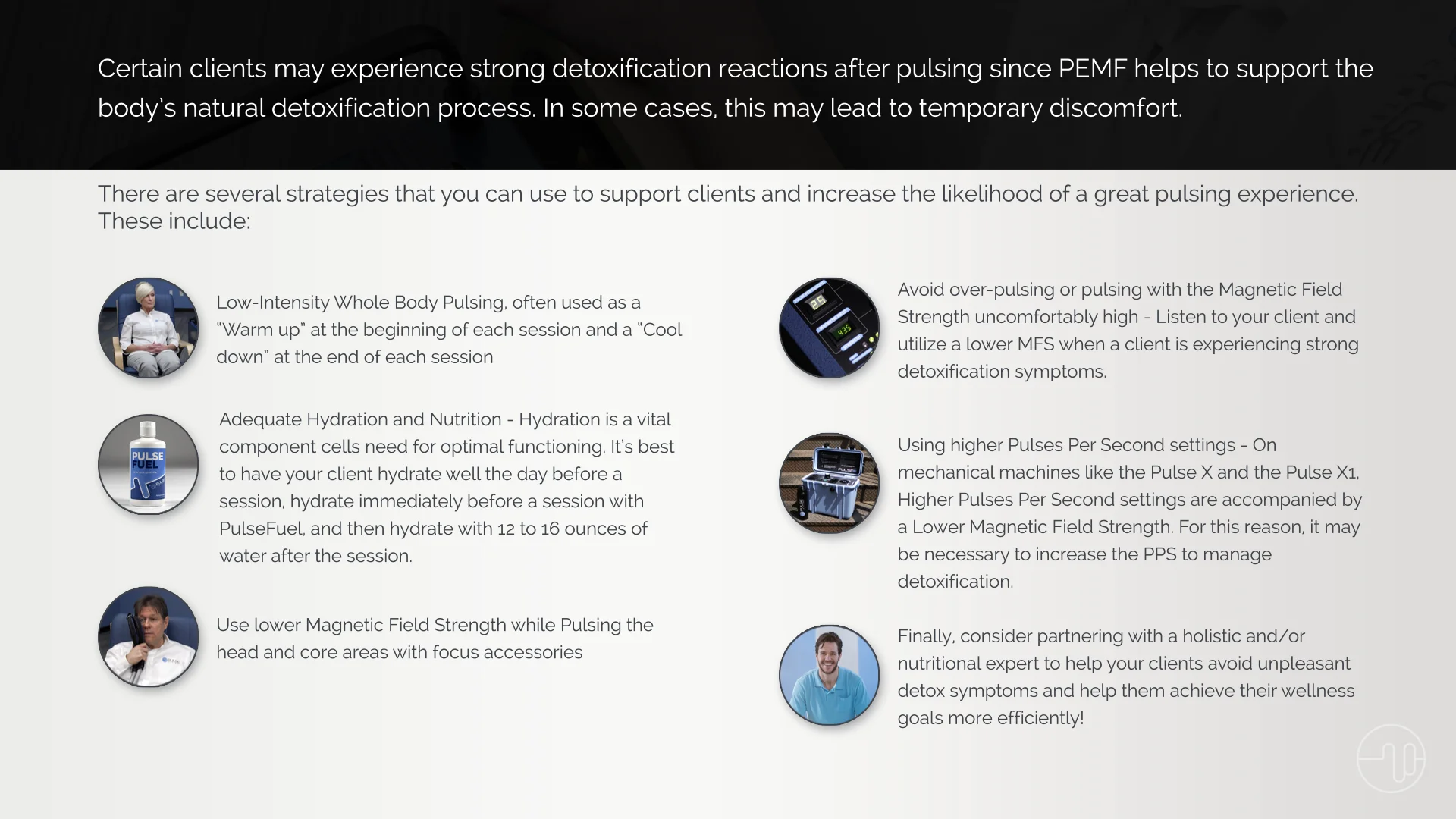 Pulse Centers - Level 3 Training - Slide 18 on Vimeo