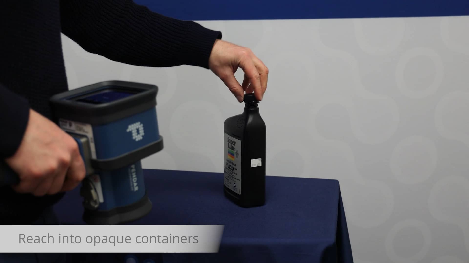 Pendar X10 - Reach into opaque containers on Vimeo