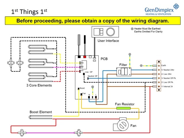 Dimplex Quantum Heater - Off Peak Continuity Testing on Vimeo
