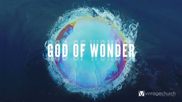 GOD WEEPS - God of Wonder - Part 2 - Vintage Church