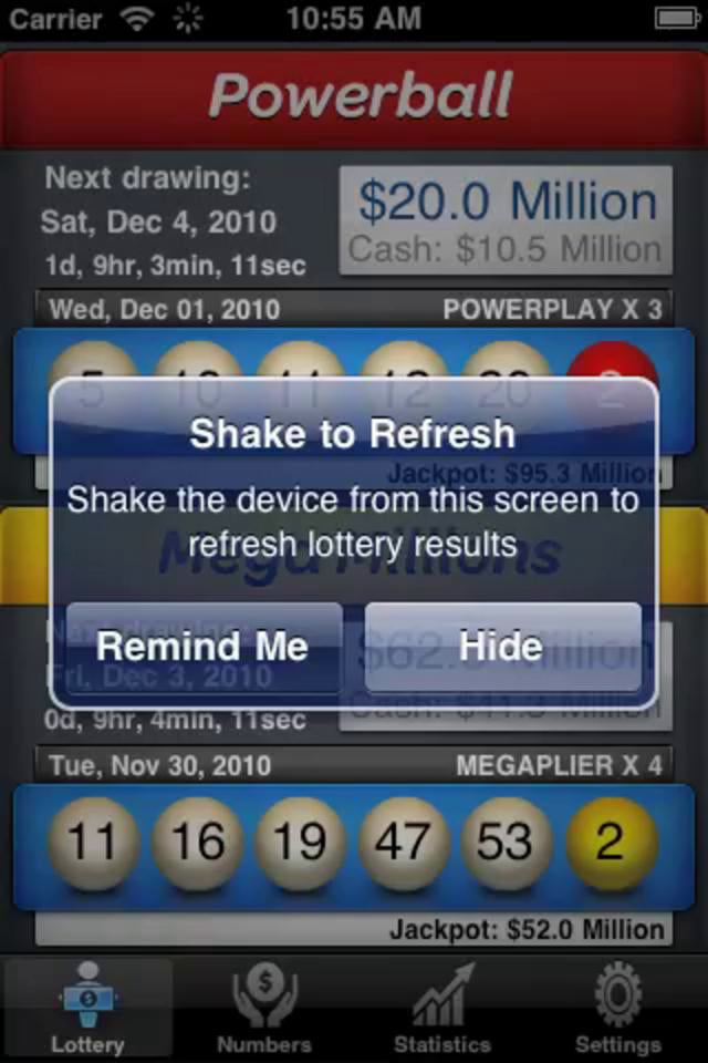 Lottery Results - Powerball & Mega Millions on Vimeo