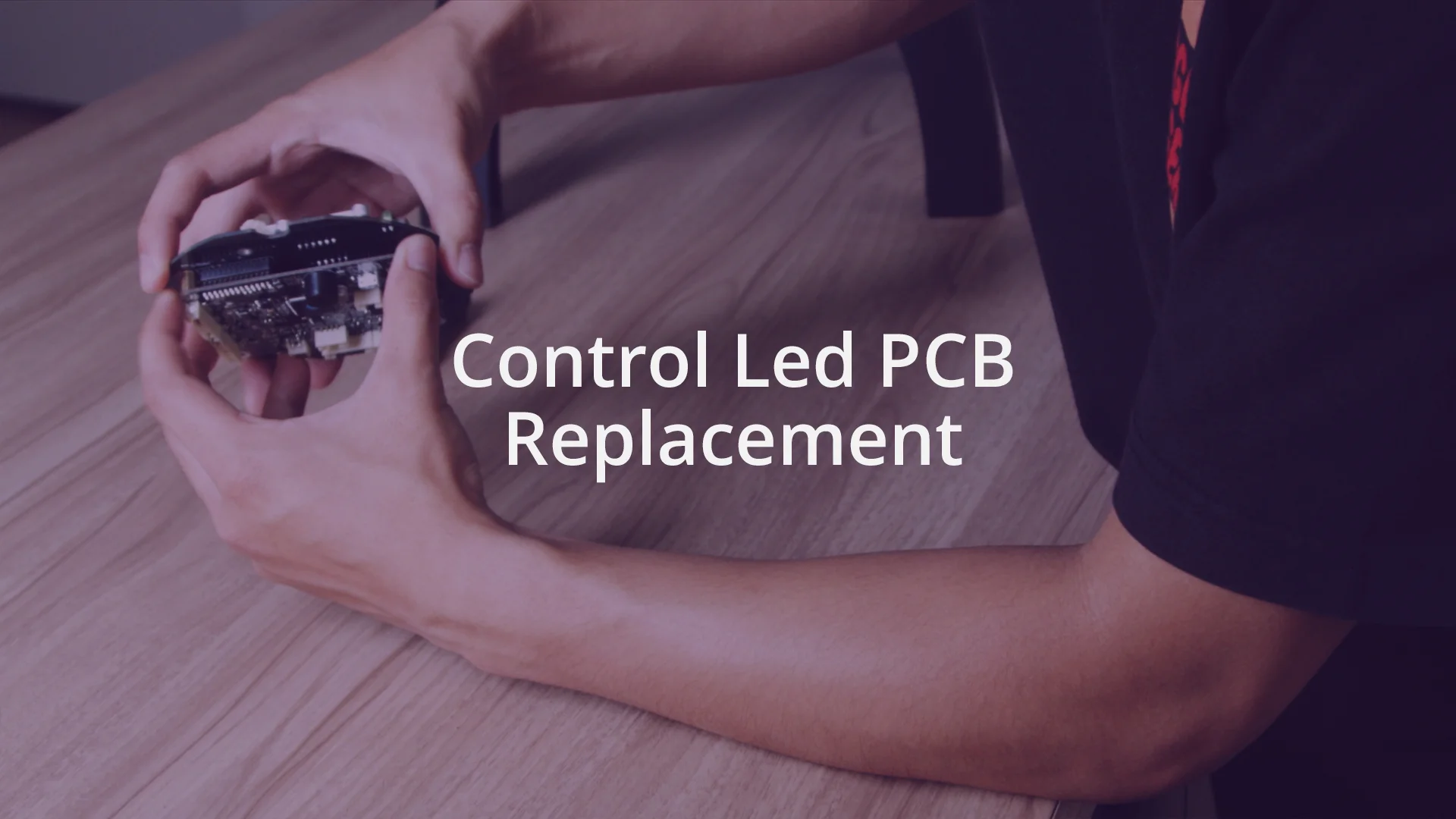 Aillio - Control led PCB replacement on Vimeo