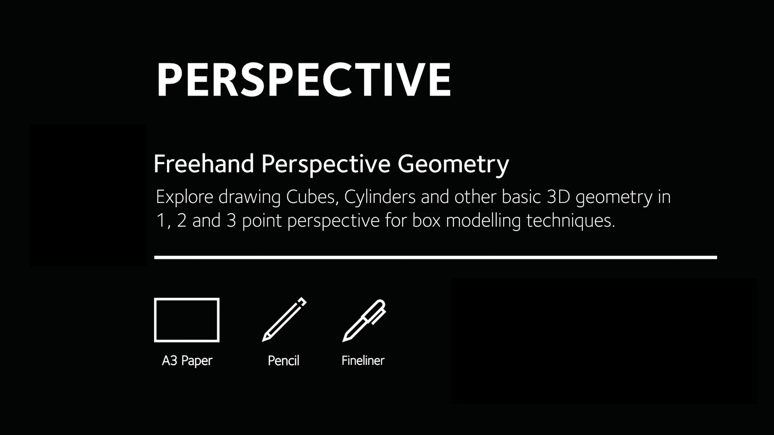 Freehand Perspective Geometry