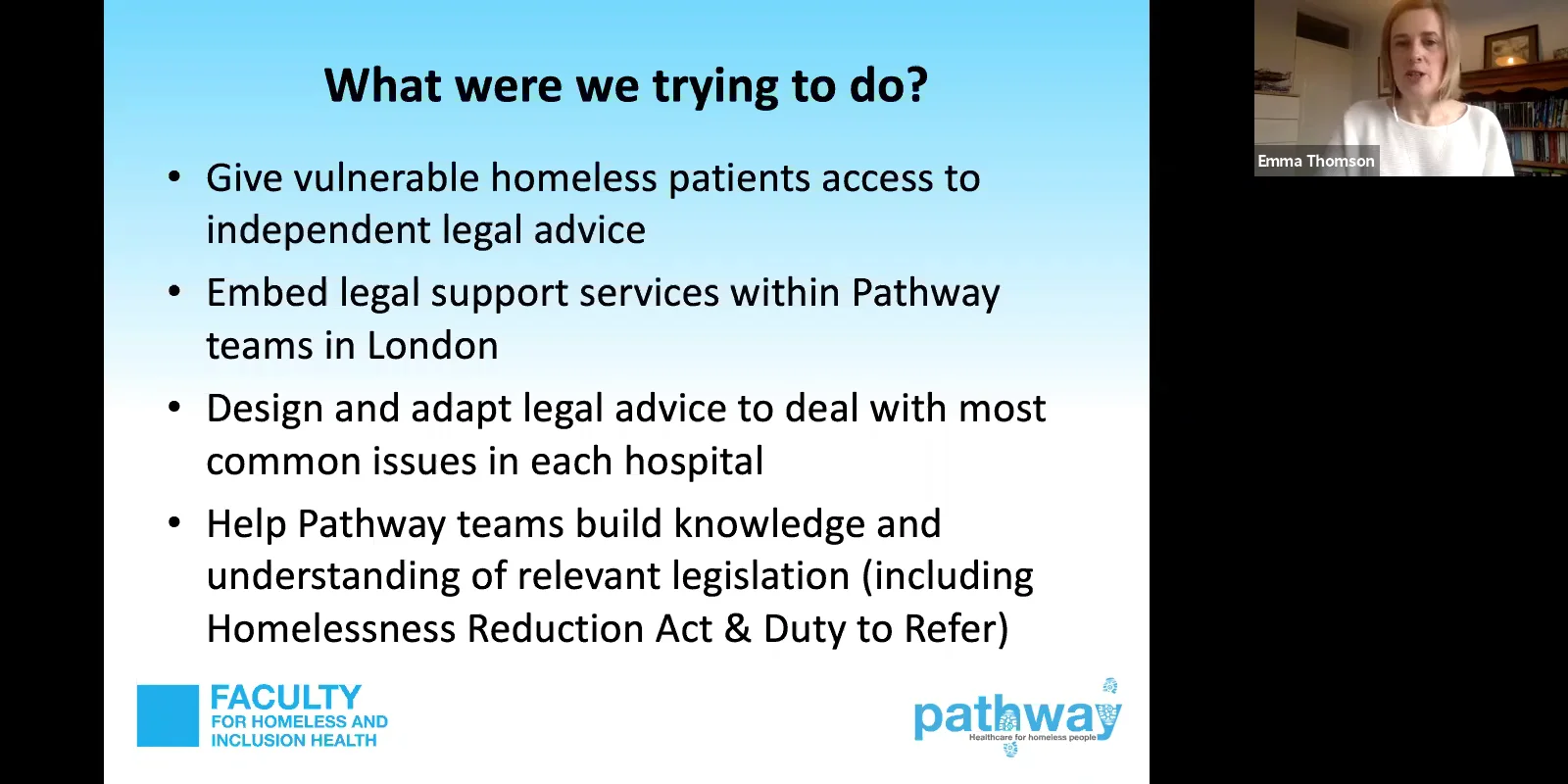 Pathways from Homelessness - Everyone Always In? - PARALLEL SESSIONS ...