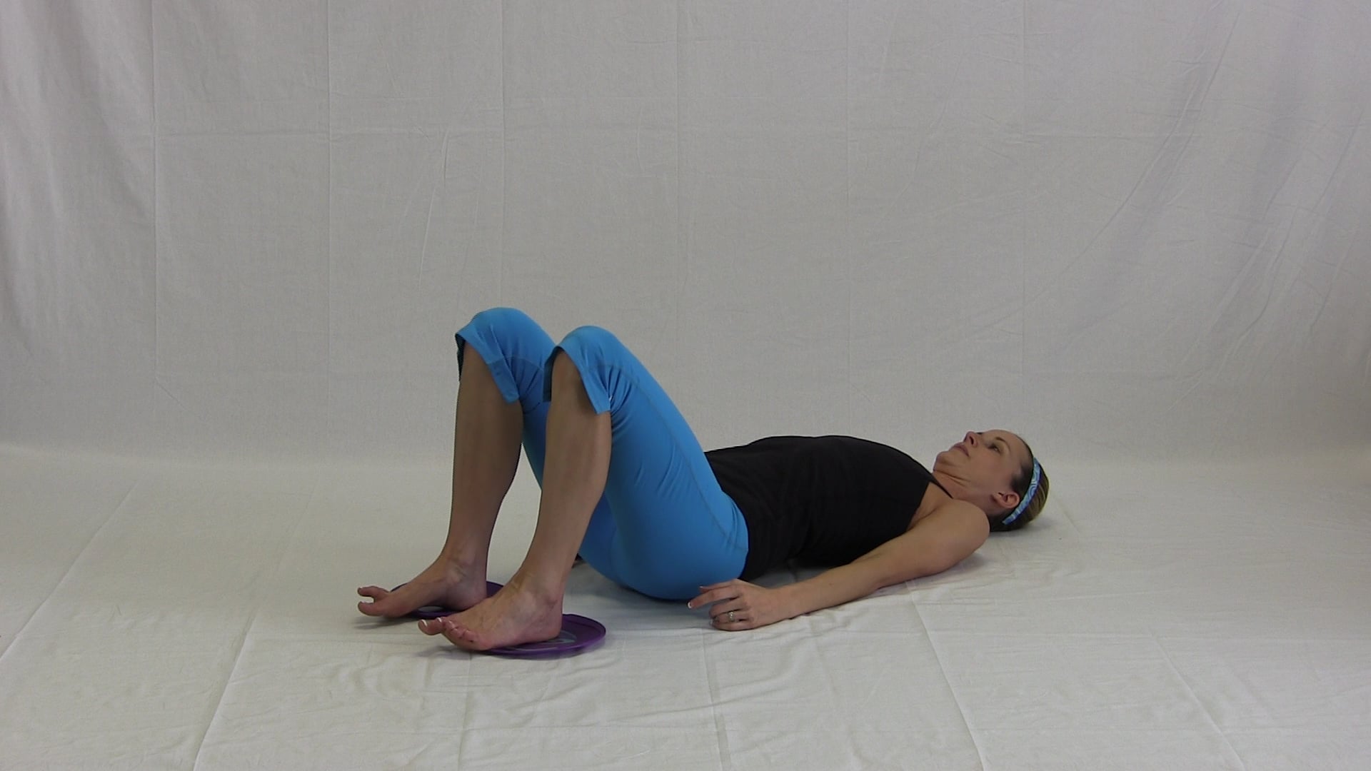 Disc Supine Snow Angel Bent Knees on Vimeo