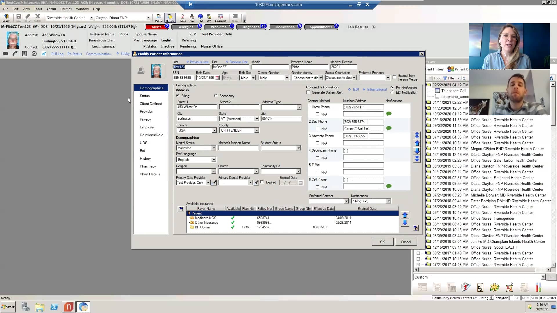 new provider training - Pt Info Bar on Vimeo