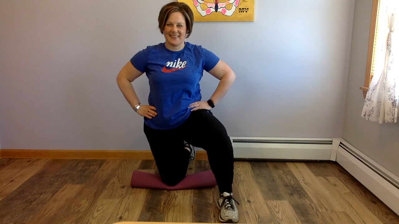 Half kneeling lateral glide and reach on Vimeo