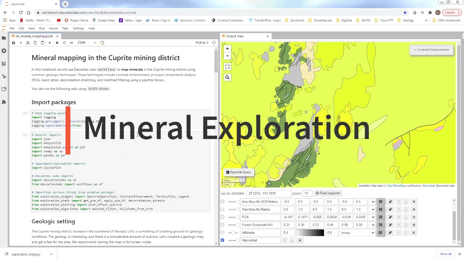 Advanced Mineral Exploration: PDAC 2021 technical example on Vimeo