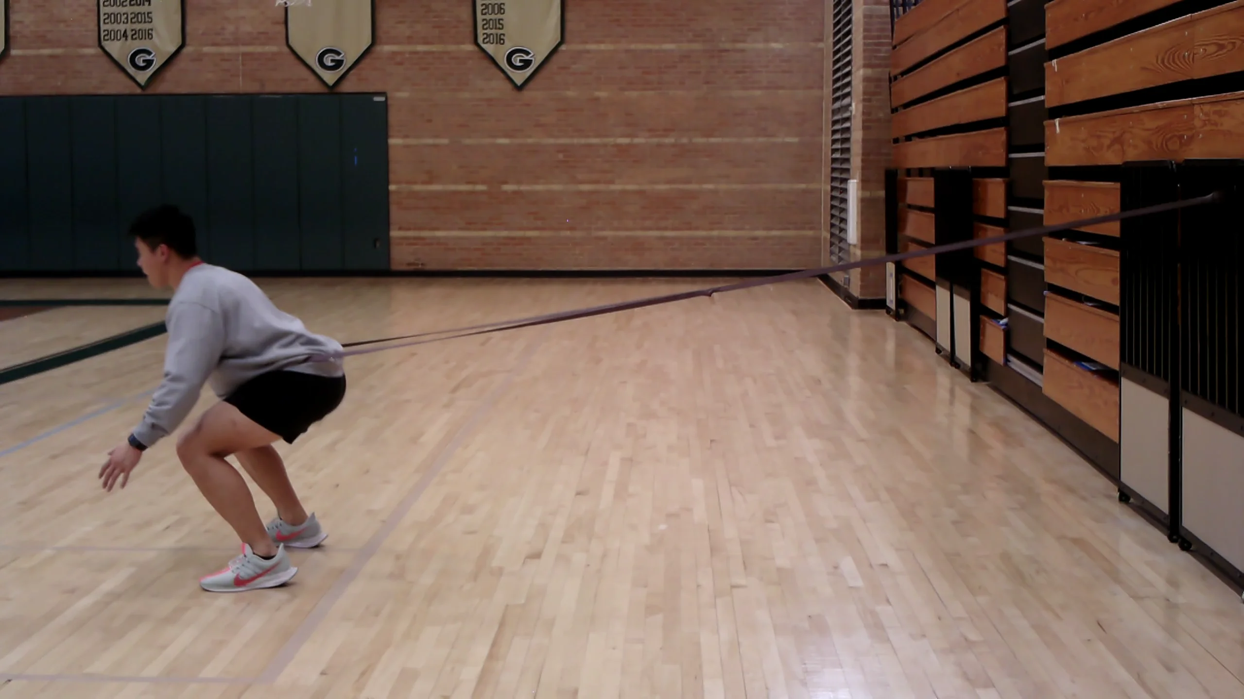 Band Resisted Broad Jump on Vimeo