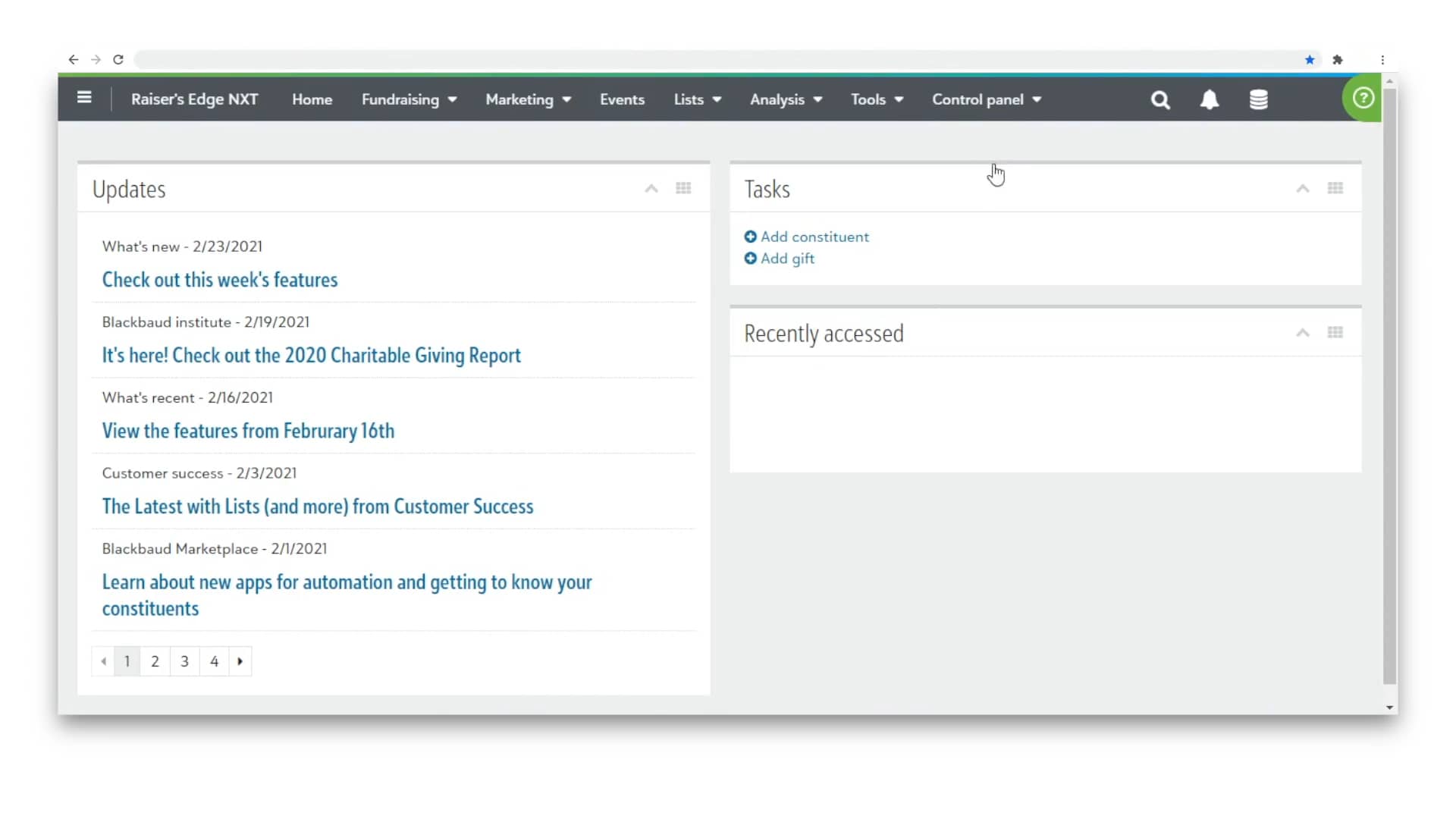 2021 Blackbaud RE NXT Integration on Vimeo