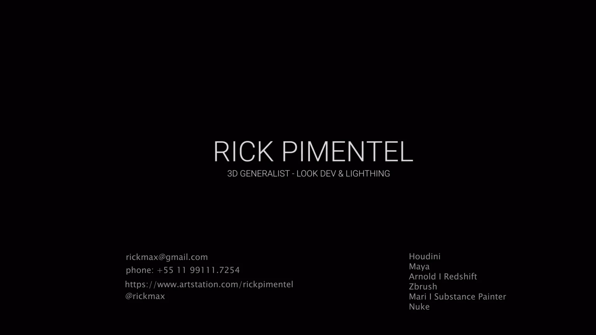 REEL RICK PIMENTEL 2021