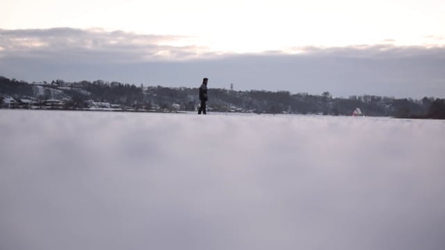 Walking Man Snow Free Stock Video - Pixabay