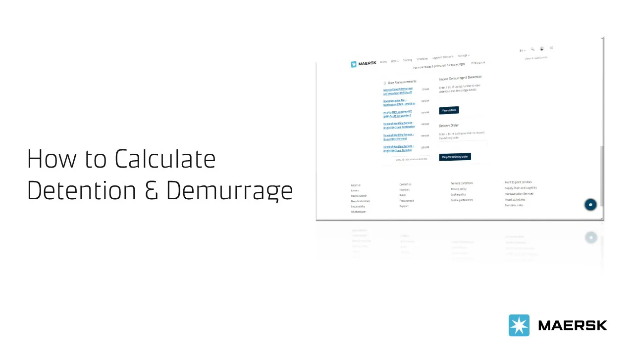 How to Calculate Detention & Demurrage Charges