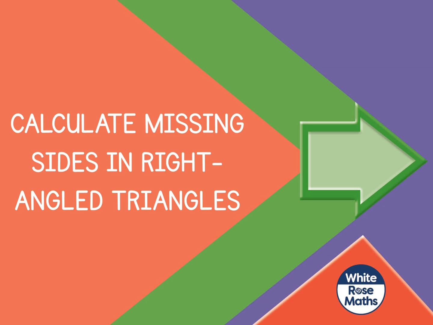 Spr9.6.5 - Calculate missing sides in right-angled triangles