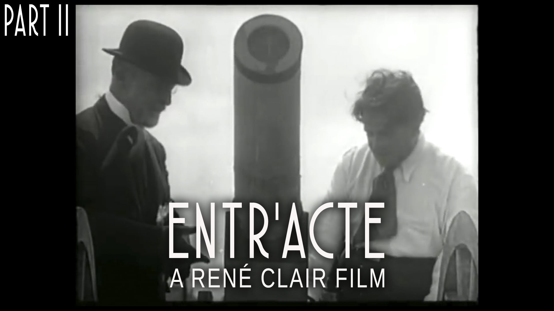 Entr'Acte (1924) Part 2 || Renè Clair Film || New Soundtrack by Perry ...