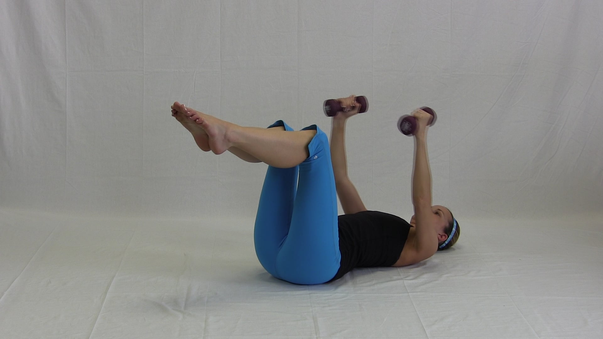 Pec Fly (Supine) Bilateral 90 Degrees with Weight on Vimeo