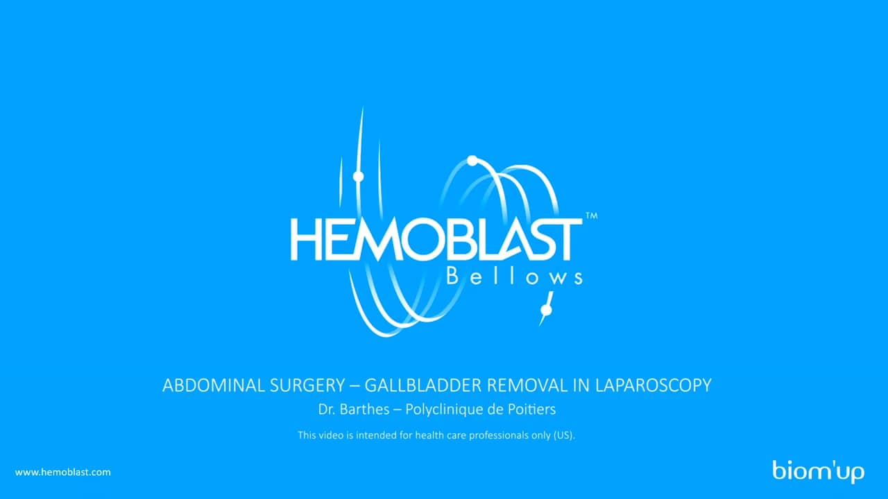 HEMOBLAST™ Laparoscopic Gallbladder on Vimeo
