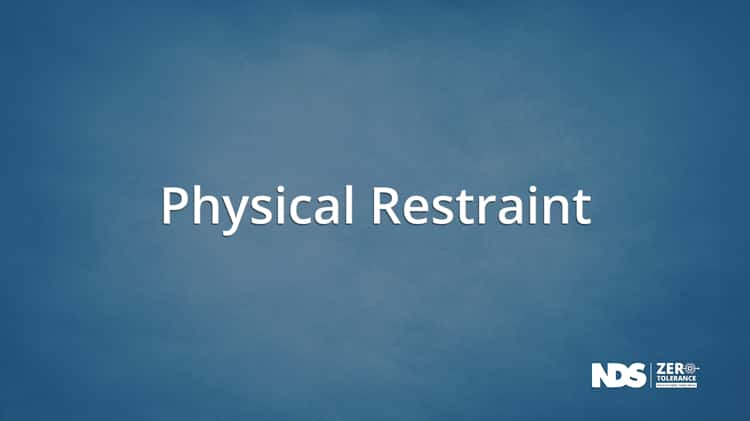Types Of Physical Restraints