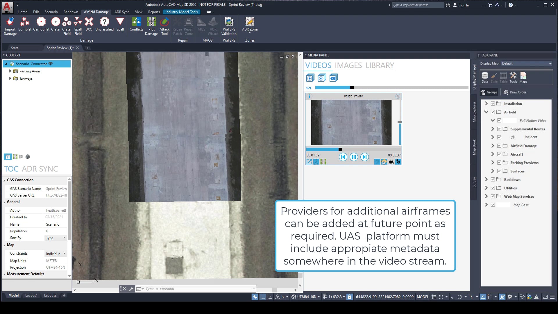 GeoExPT FMV Provider for Parrot sUAS on Vimeo