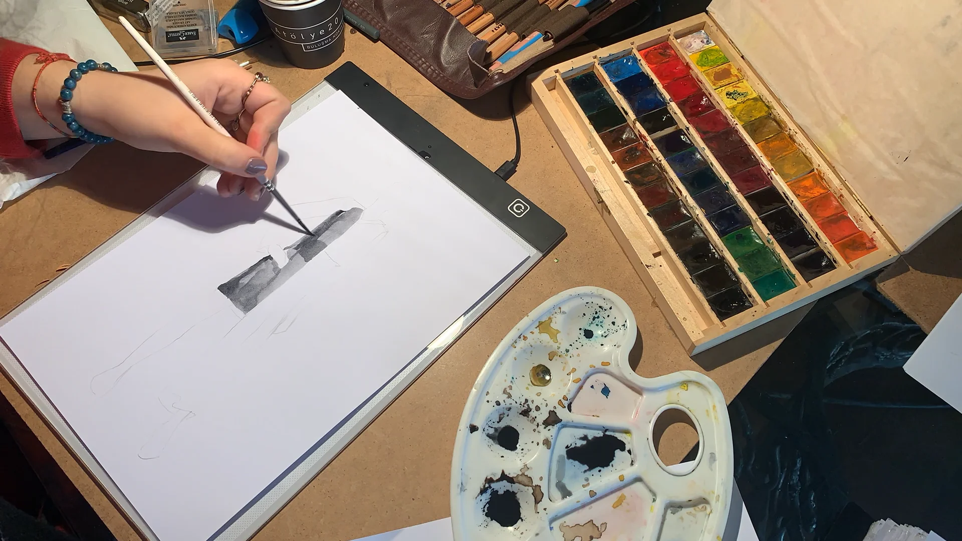 left hand drawing 2 on Vimeo