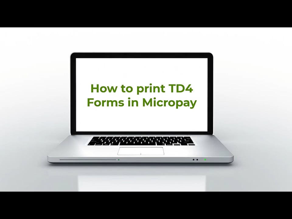 Printing TD4 Form on Vimeo