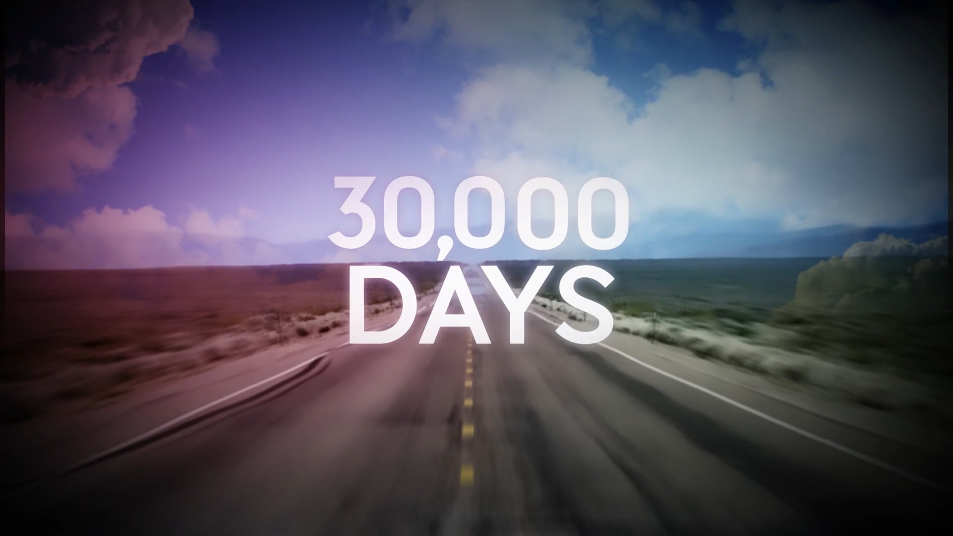 30000 Days - 11 min Film on Vimeo