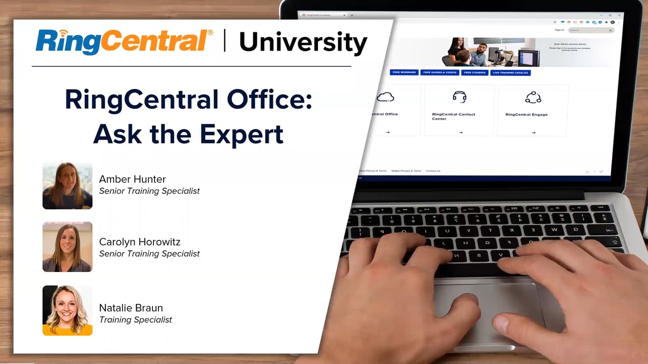 RingCentral Office Ask the Expert 3_19_21 on Vimeo