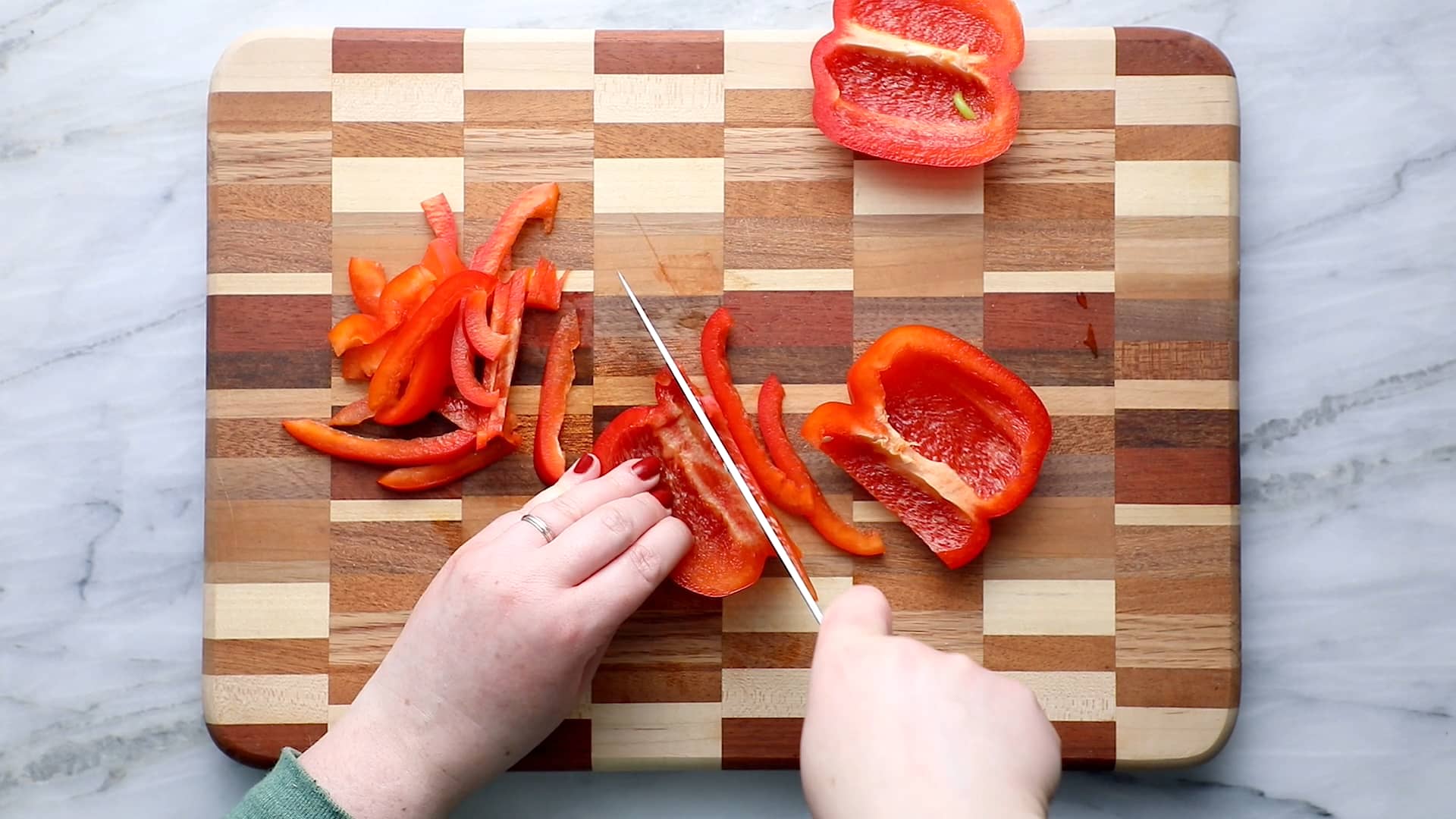 Spicy Peanut Soba Noodle Salad Step 3 on Vimeo