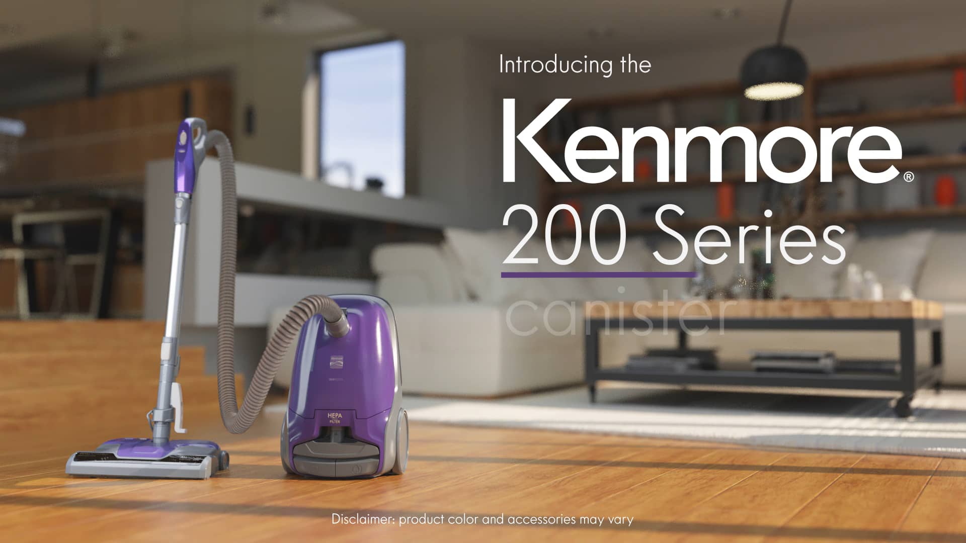 BC4002 Kenmore® 200 Series Bagged Canister Vacuum on Vimeo