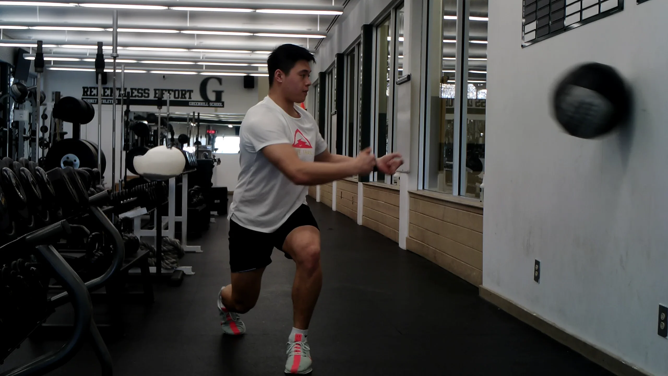 ISO Split Squat Rotational Throw