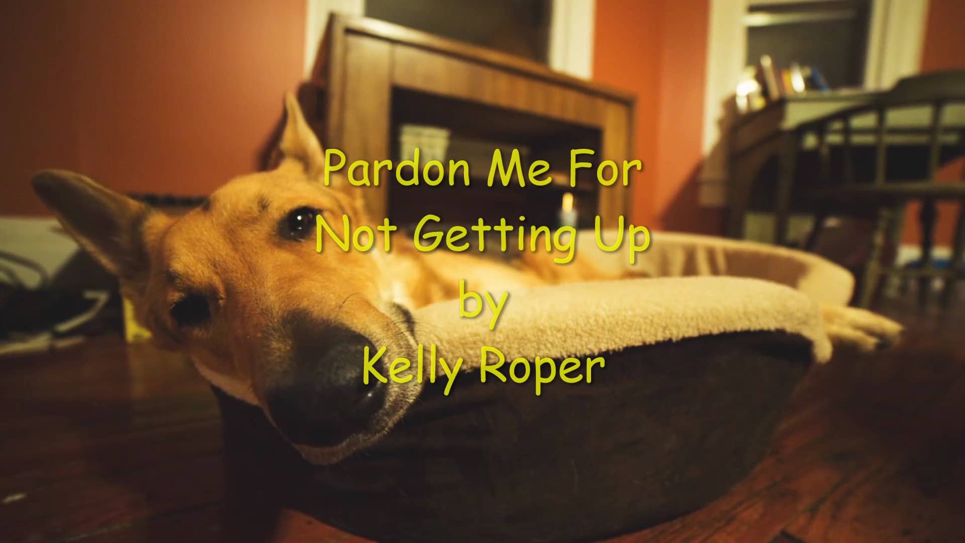 Funeral Poem - Pardon Me for Not Getting Up By Kelly Roper on Vimeo