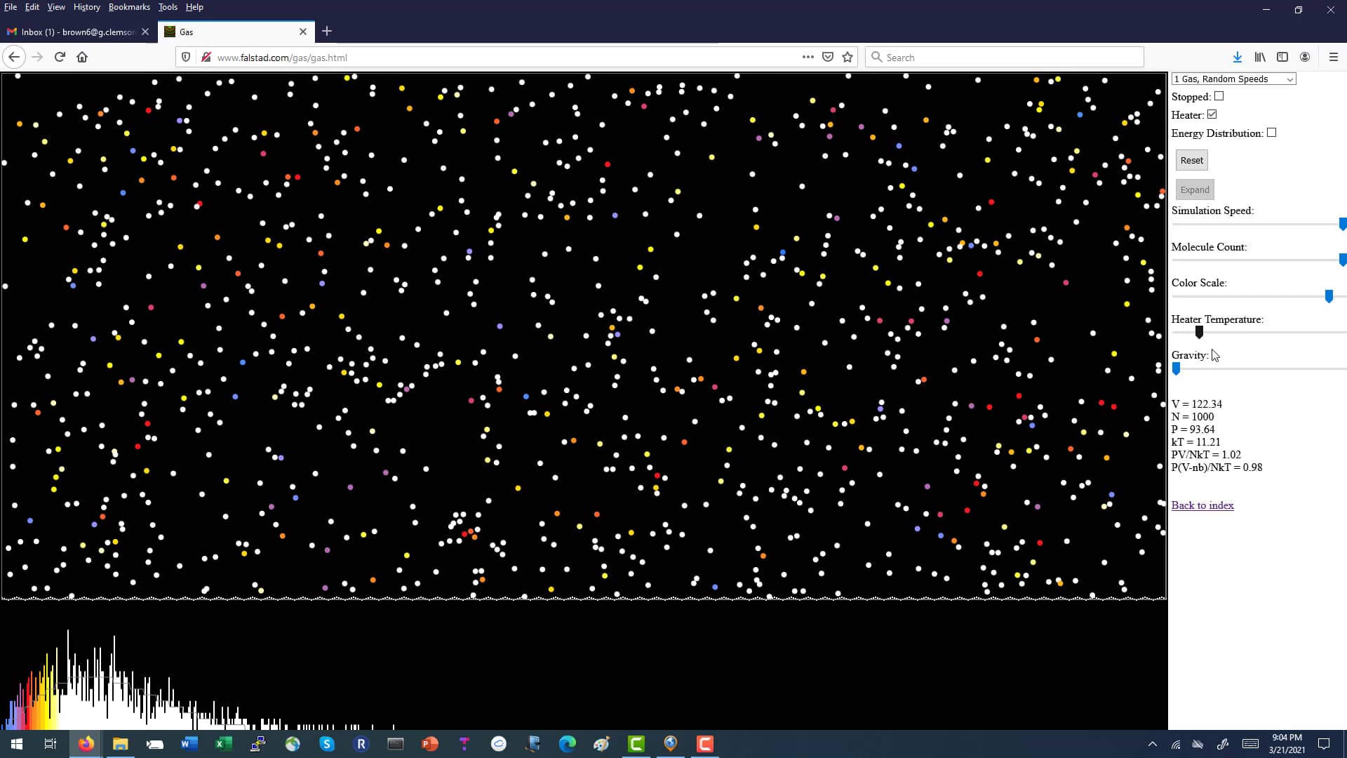 Ideal Gas Simulator on Vimeo
